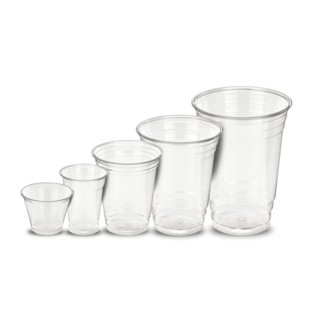 Clear rPET Cold Cups - Twist Supplies