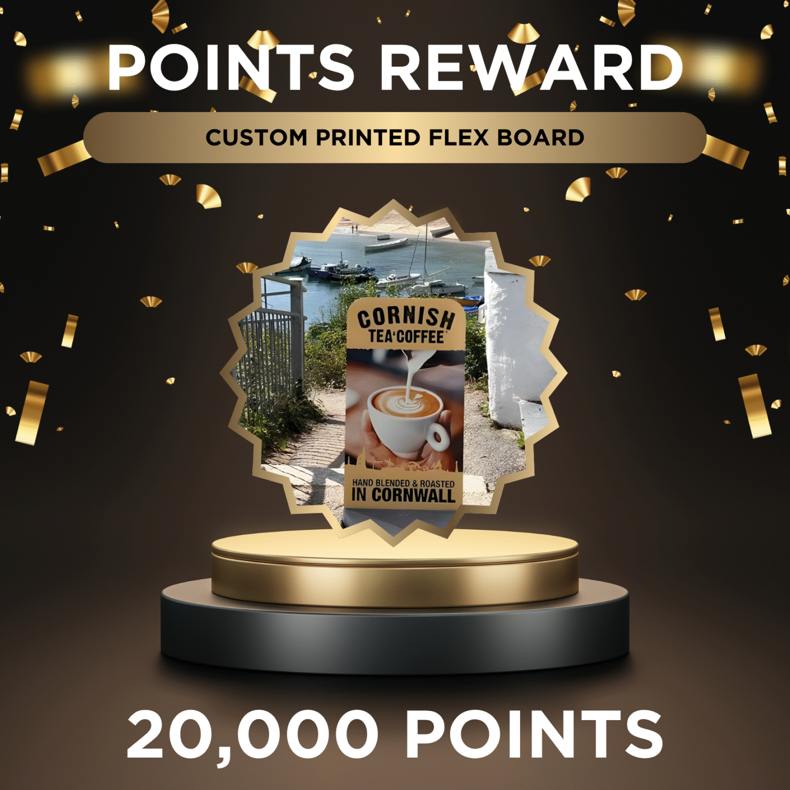 Points Reward (20,000 Points) - Custom Branded Flex Board (Outdoor ...